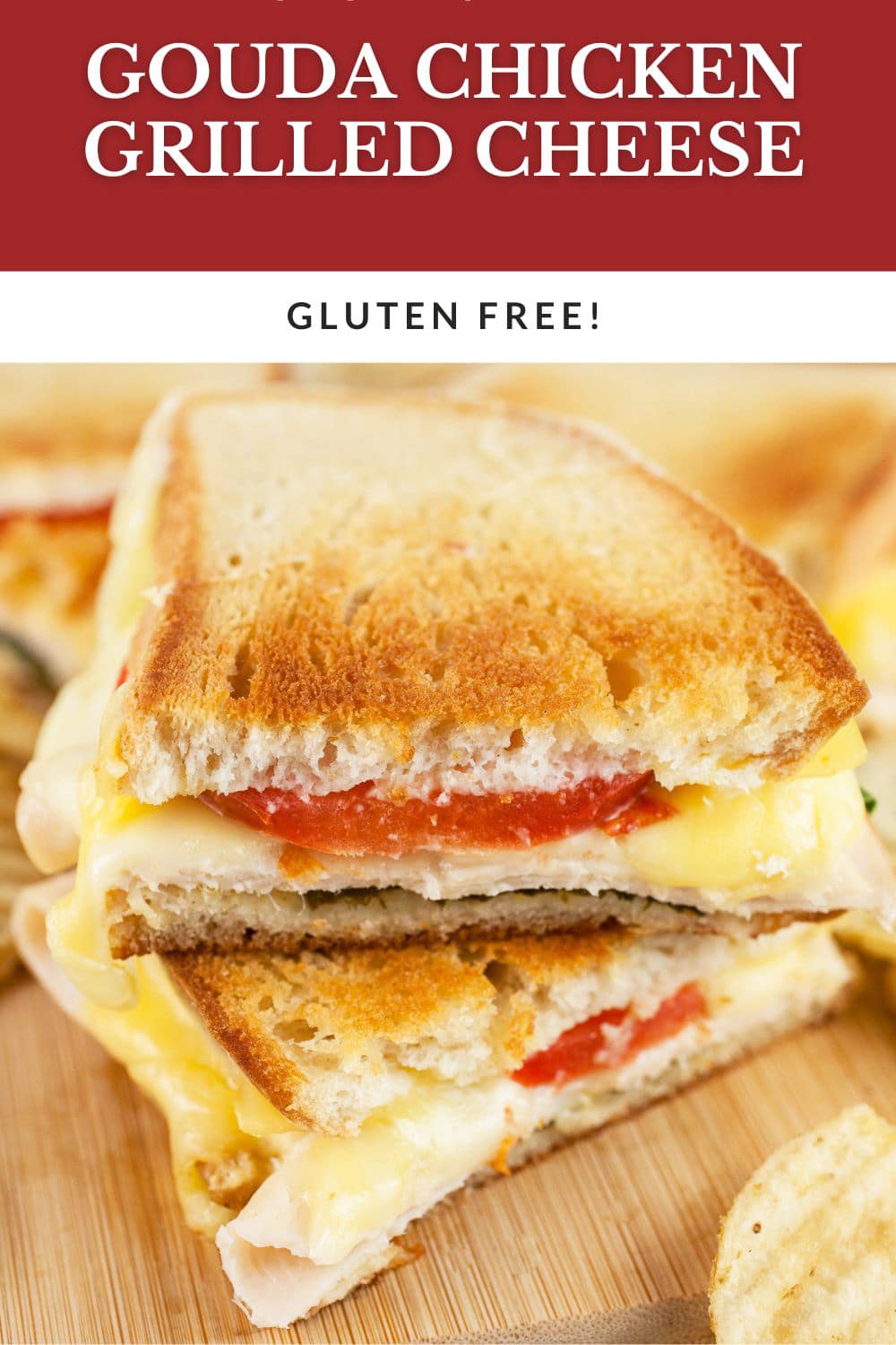 Gouda Chicken Grilled Cheese | The Rustic Foodie®