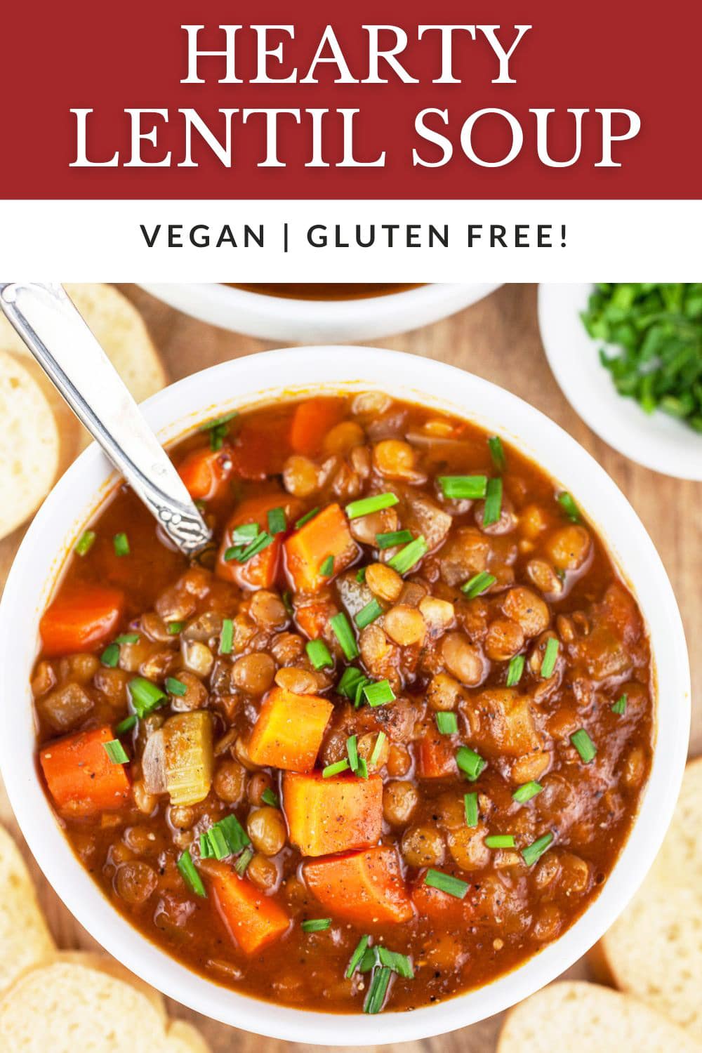 Hearty Lentil Soup | The Rustic Foodie®