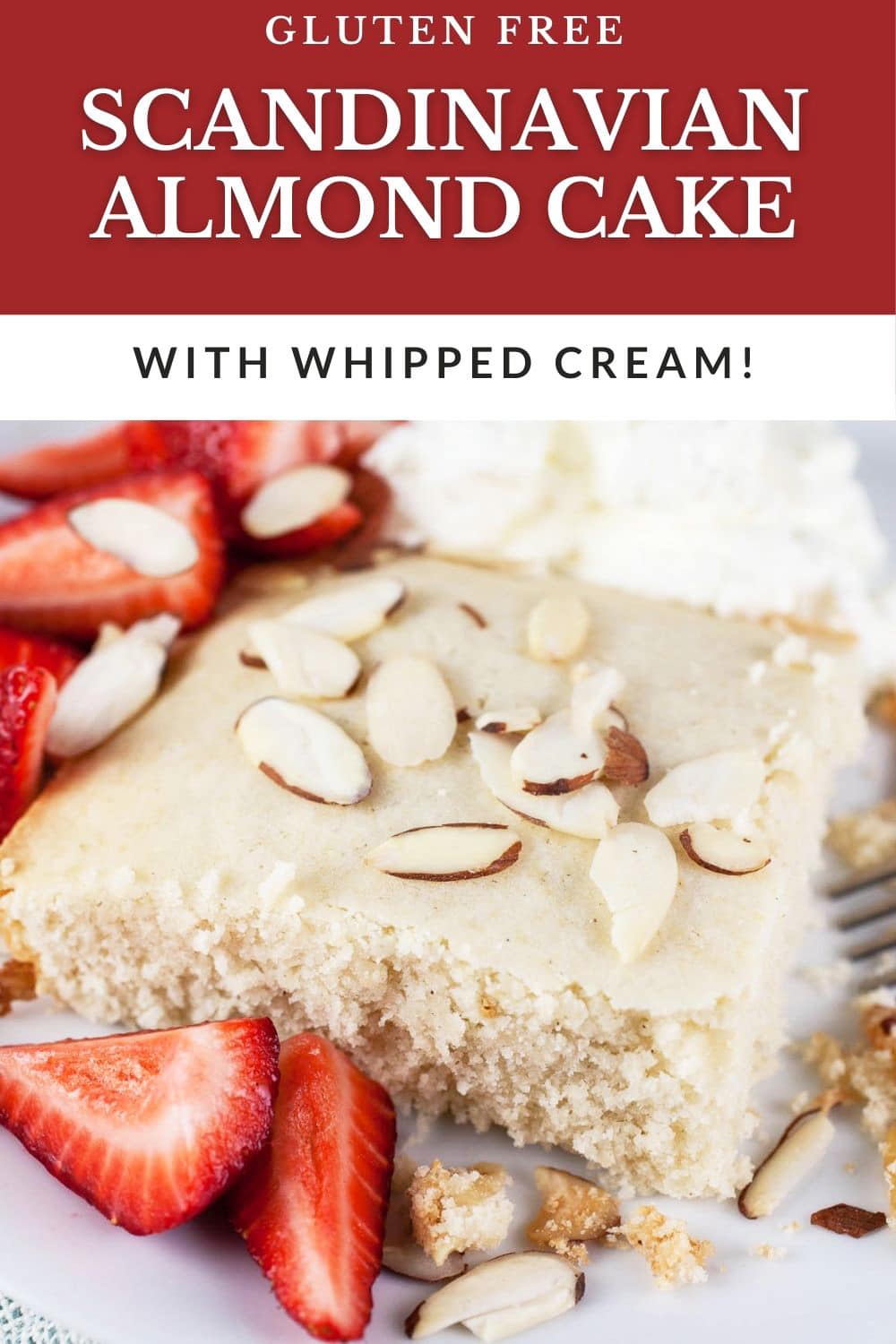 Scandinavian Almond Cake (Gluten Free) | The Rustic Foodie®