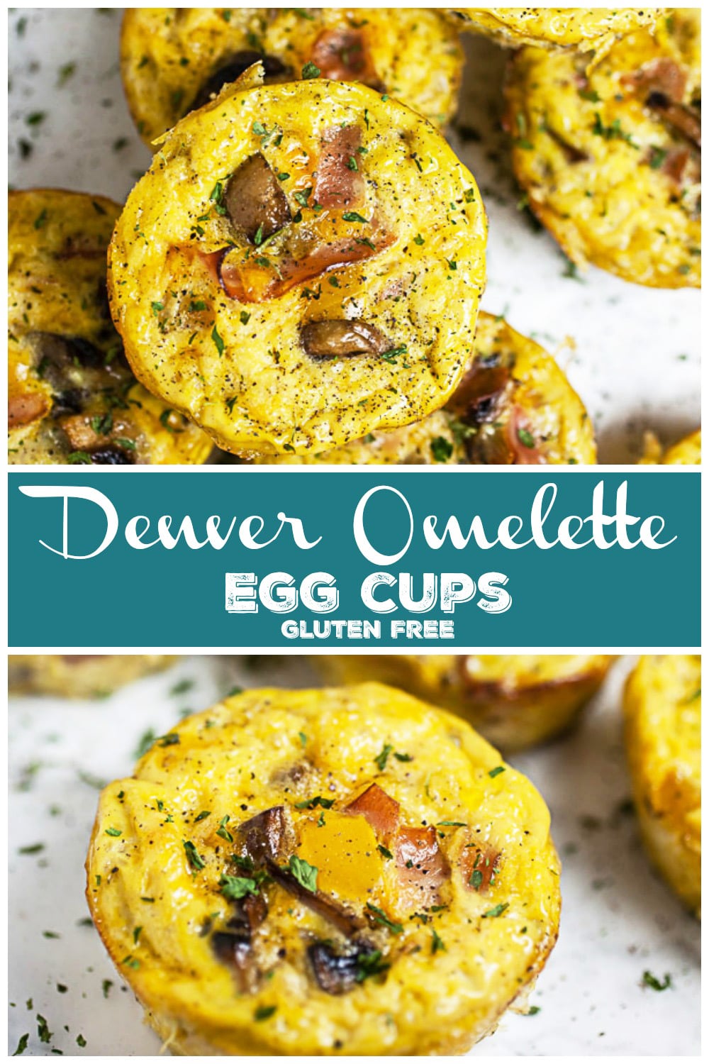 Denver Omelette Egg Cups | The Rustic Foodie®
