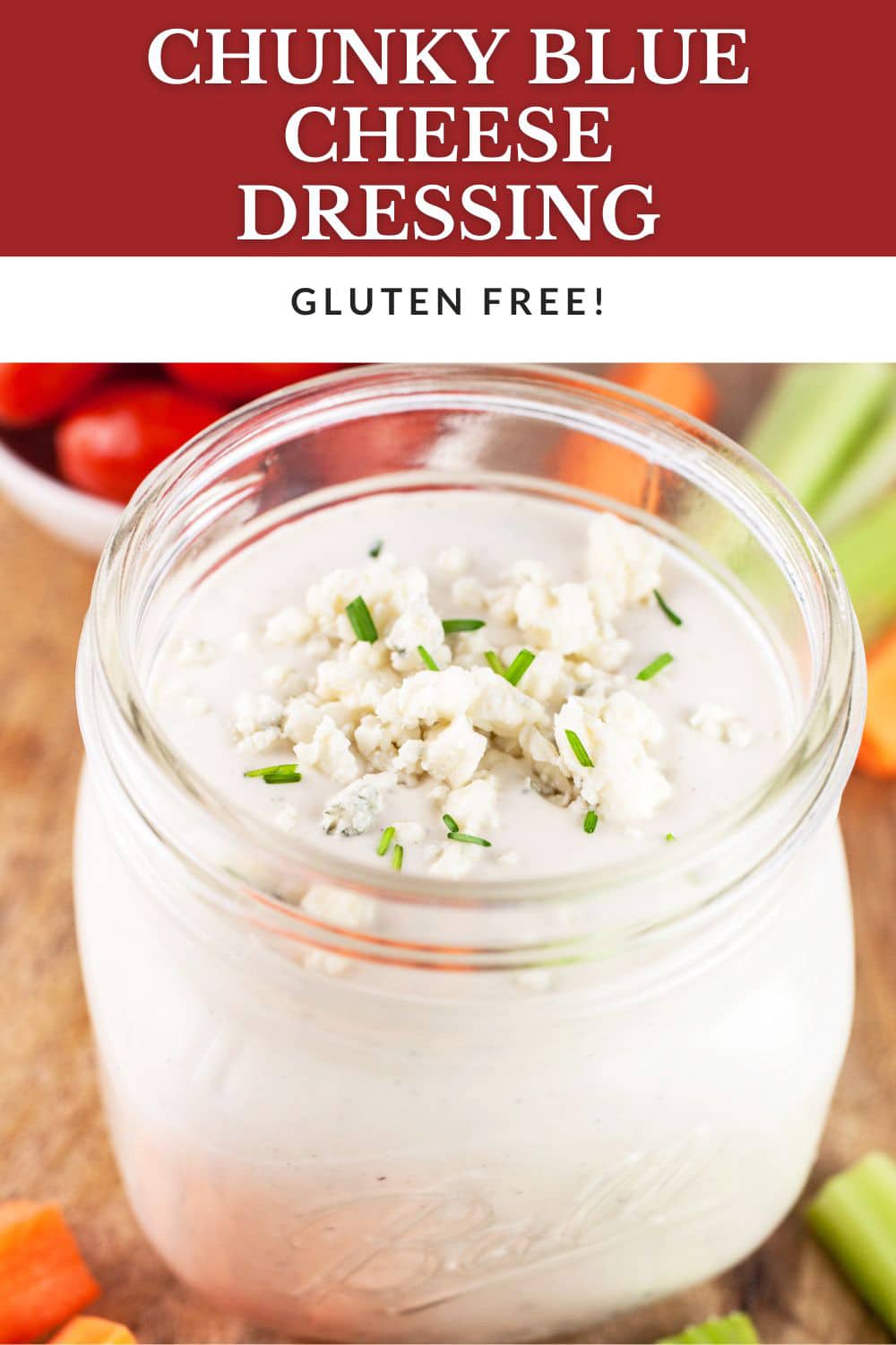 Chunky Blue Cheese Dressing | The Rustic Foodie®