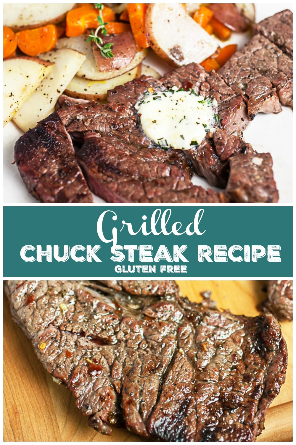 Grilled Chuck Steak (Tastes Like Ribeye)! | The Rustic Foodie®