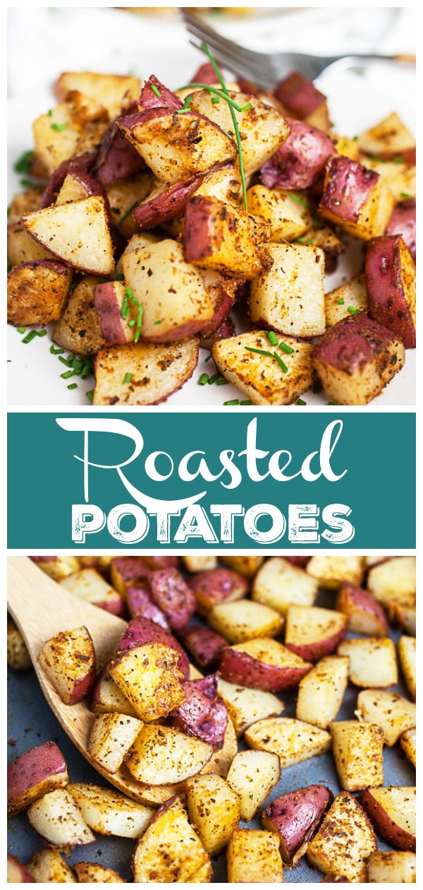 Herb Roasted Red Potatoes | The Rustic Foodie®