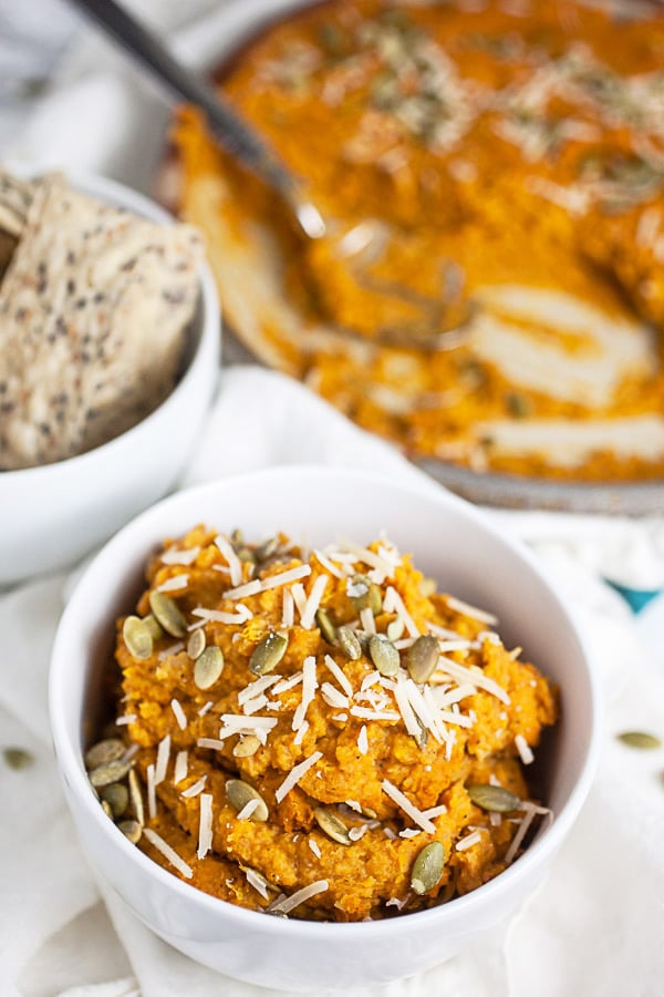 Butternut Squash Dip with Parmesan Recipe | The Rustic Foodie®