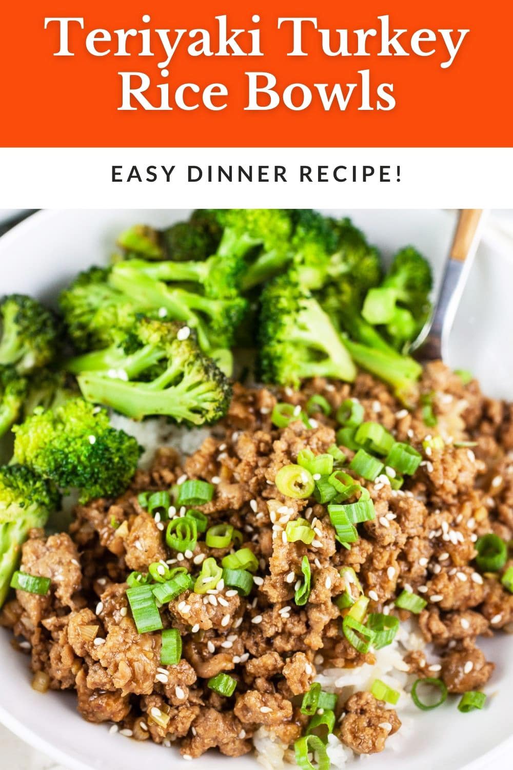 Teriyaki Turkey Rice Bowl | The Rustic Foodie®