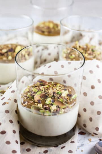 Pistachio Panna Cotta | The Rustic Foodie®
