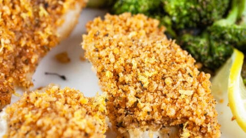 Panko Baked Cod