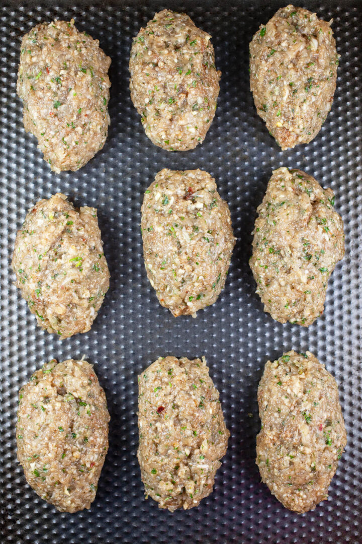 Chicken Kofta Kebabs with Tahini Sauce | The Rustic Foodie®