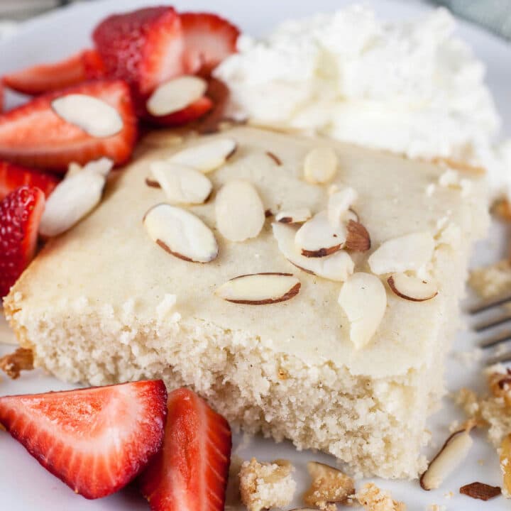 Scandinavian Almond Cake (Gluten Free) | The Rustic Foodie®