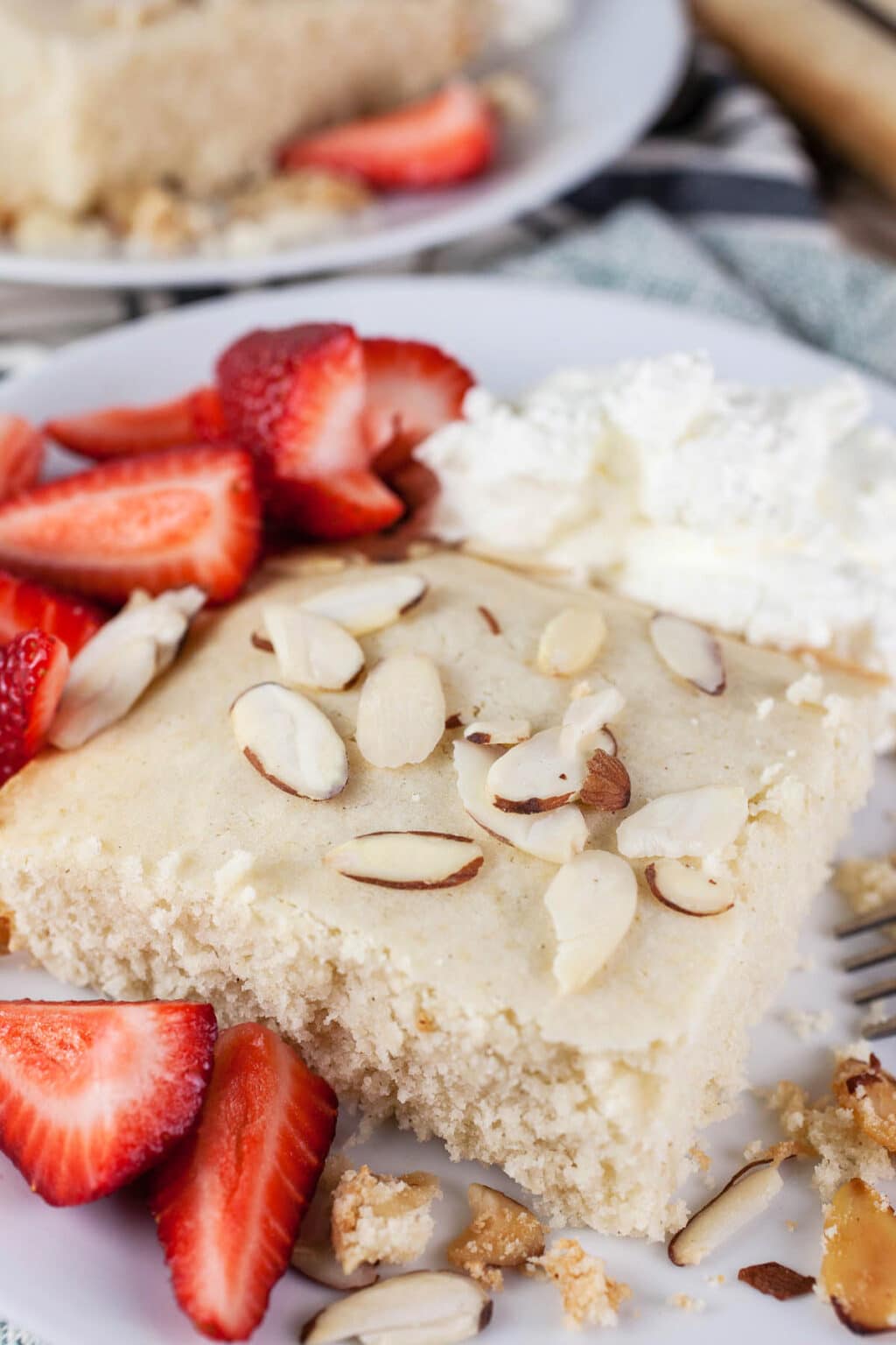 Scandinavian Almond Cake (Gluten Free) | The Rustic Foodie®