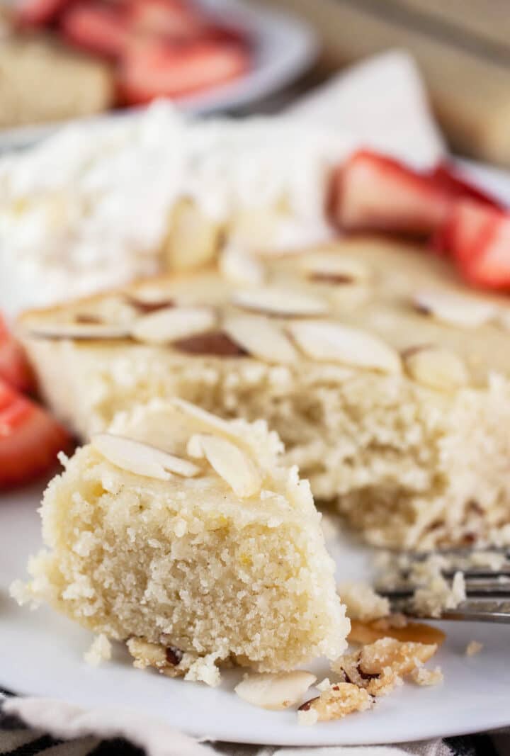 Scandinavian Almond Cake (Gluten Free) | The Rustic Foodie®