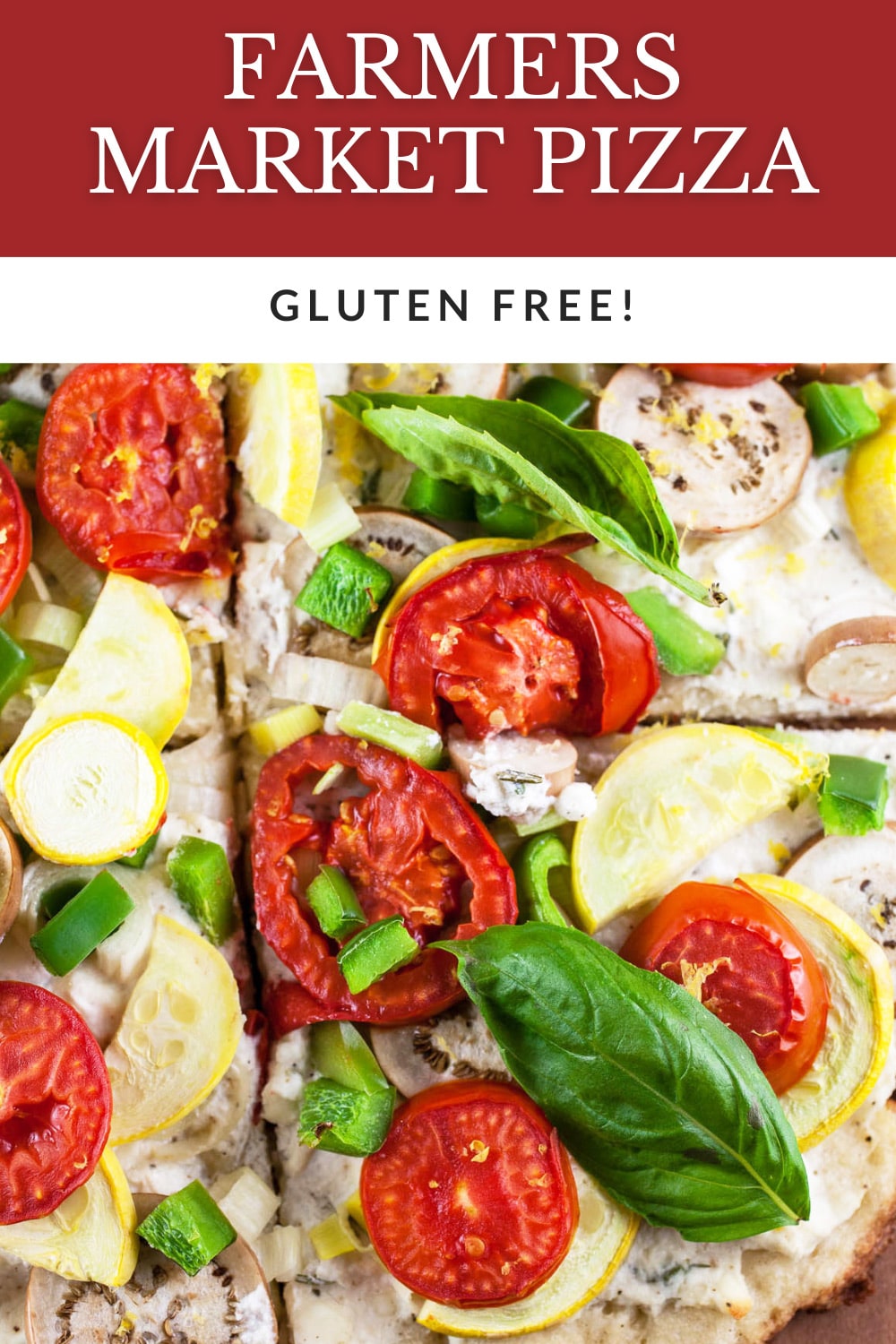 Farmers Market Pizza Recipe | The Rustic Foodie®