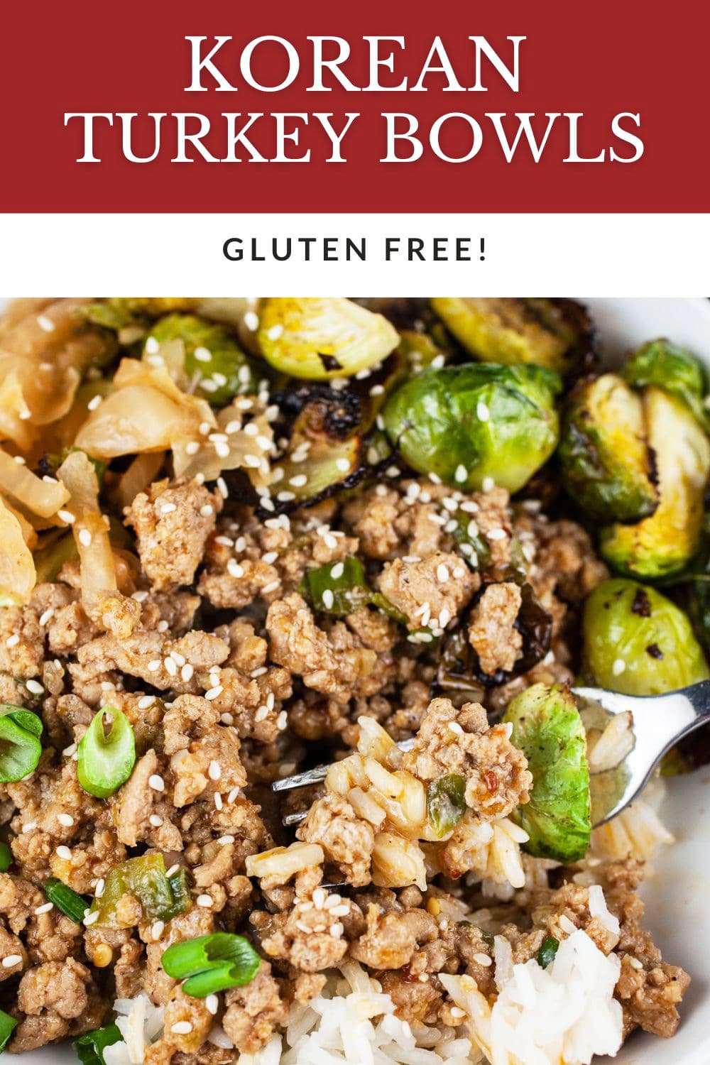 Korean Turkey Bowls | The Rustic Foodie®