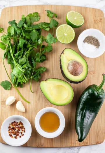 Poblano Avocado Sauce | The Rustic Foodie®