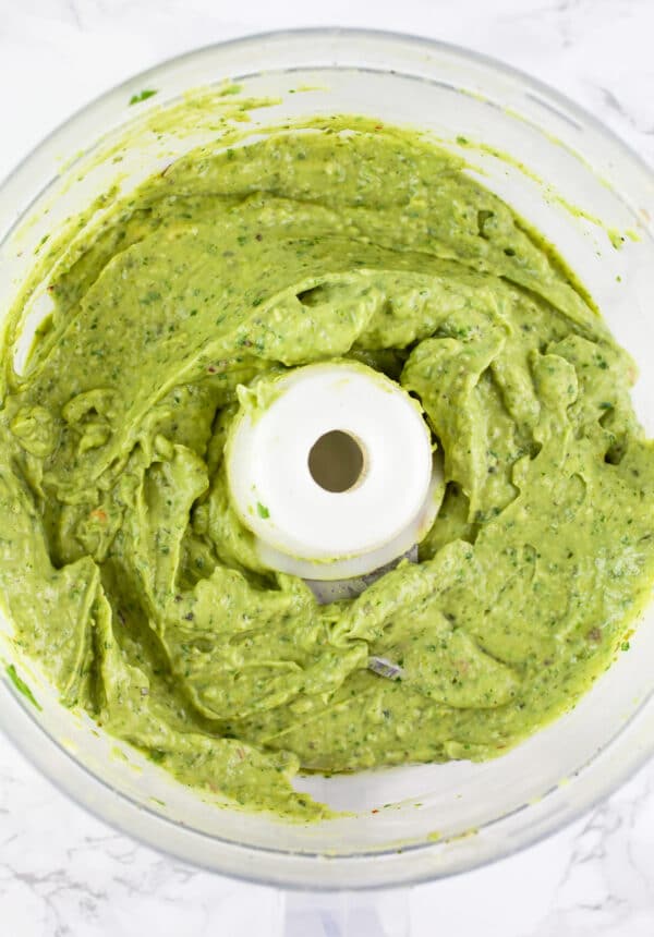 Poblano Avocado Sauce | The Rustic Foodie®