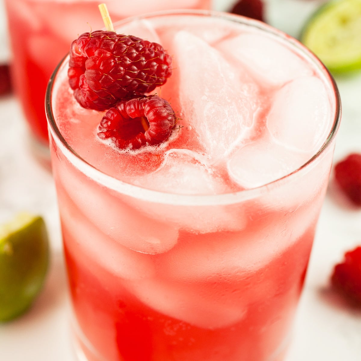 Raspberry Mule Cocktail | The Rustic Foodie®