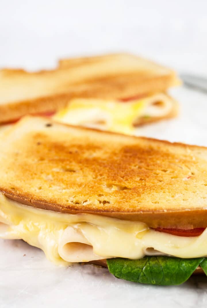 Gouda Chicken Grilled Cheese | The Rustic Foodie®