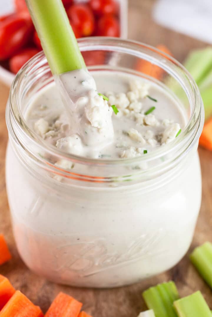 Chunky Blue Cheese Dressing | The Rustic Foodie®