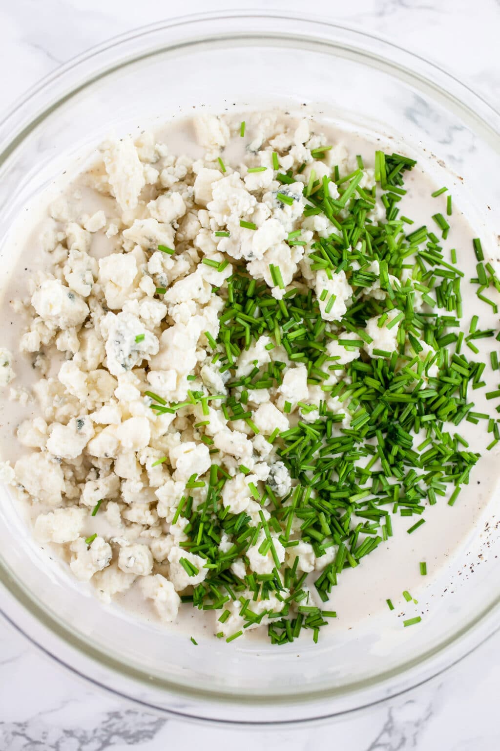 Chunky Blue Cheese Dressing | The Rustic Foodie®