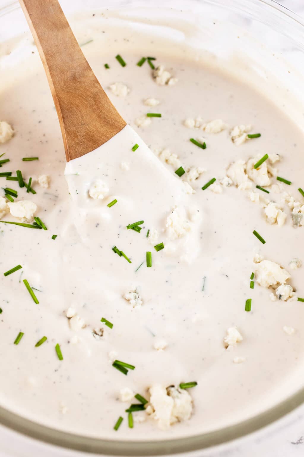 Chunky Blue Cheese Dressing | The Rustic Foodie®