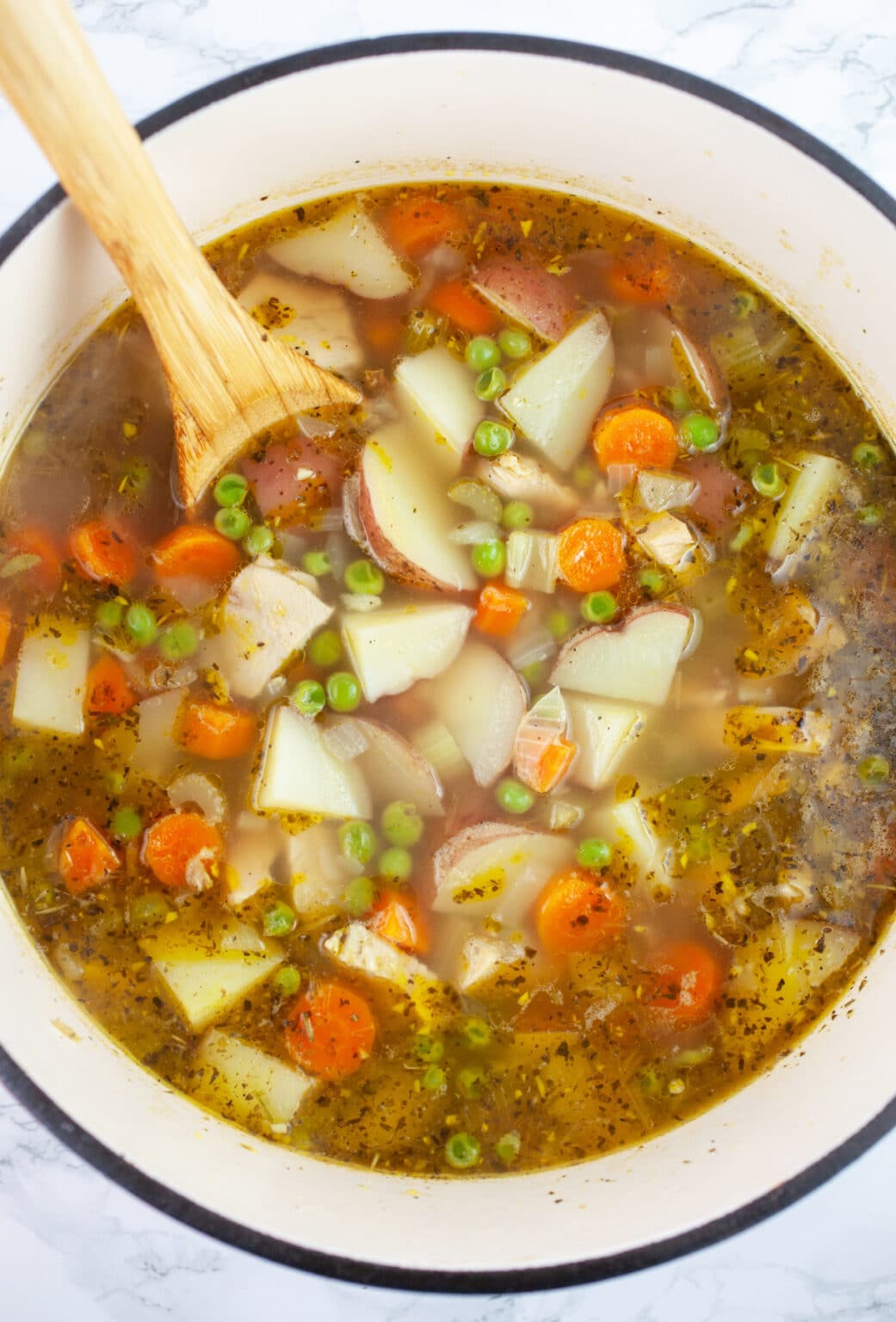 Leftover Turkey Stew | The Rustic Foodie®