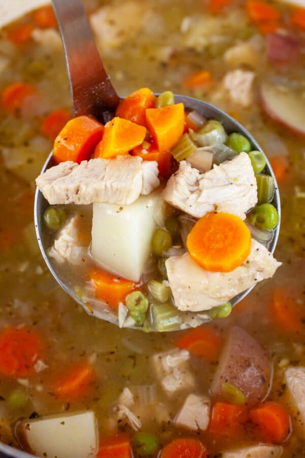 Leftover Turkey Stew | The Rustic Foodie®