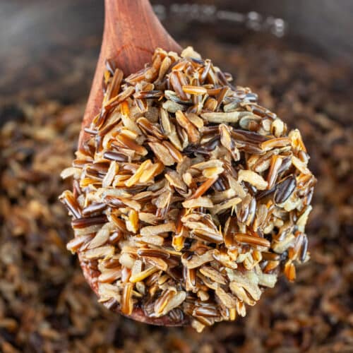Instant Pot Wild Rice | The Rustic Foodie®