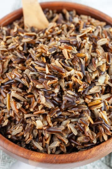 Instant Pot Wild Rice | The Rustic Foodie®